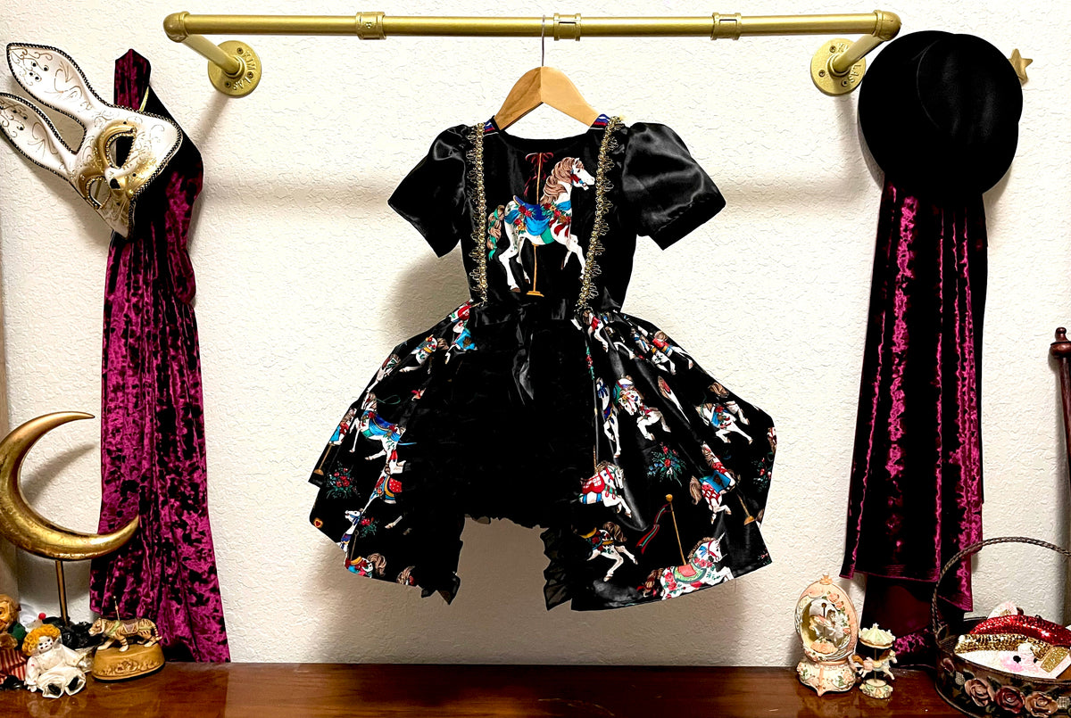 Vintage Carousel Christmas Dress – Florence + Feather